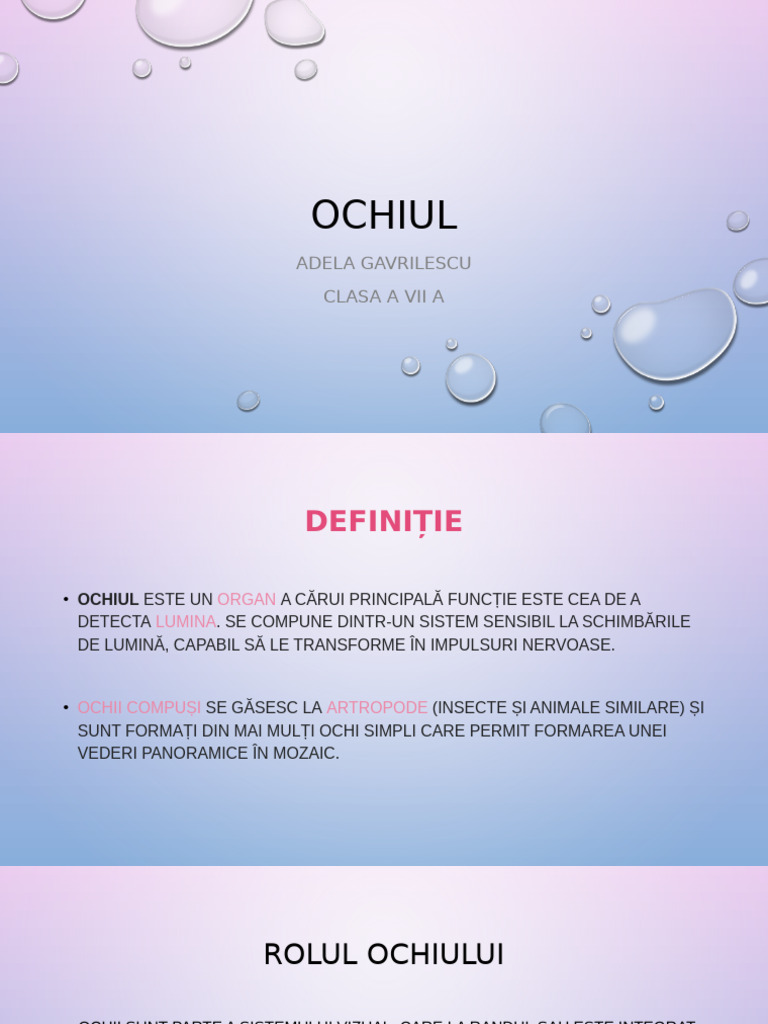 Proiect Biologie | PDF