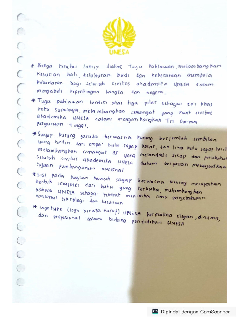 33 - Reno Rahmad Senior Syah - Logo UNESA | PDF