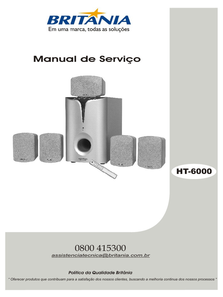 ESQUEMA Home HT6000 | PDF