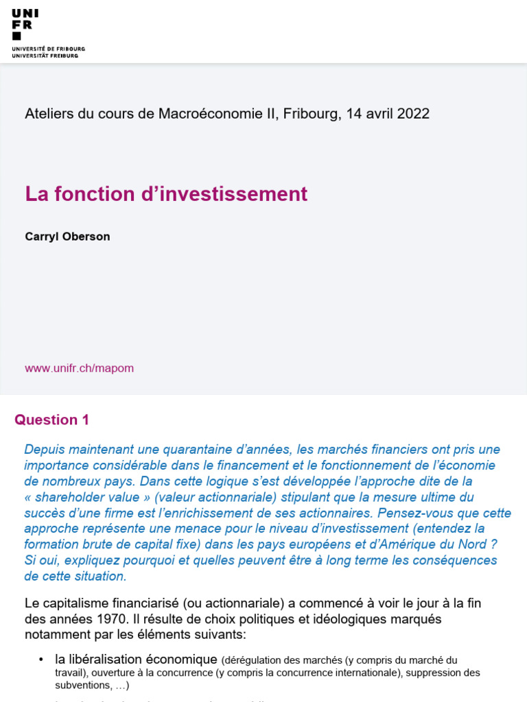 SP22 - Atelier - 2 - Solutions PPT Macro | PDF