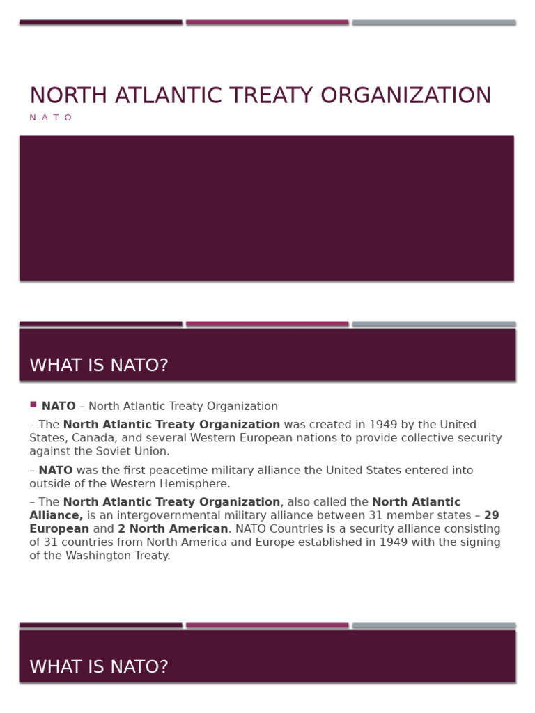 NATO-PPT | PDF