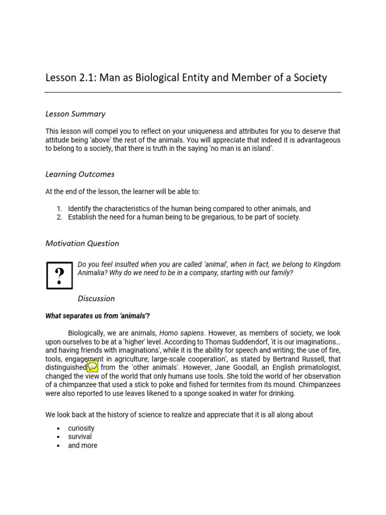 Module 2 Lesson 2.1 | PDF Module 2 Lesson 2.1 | PDF