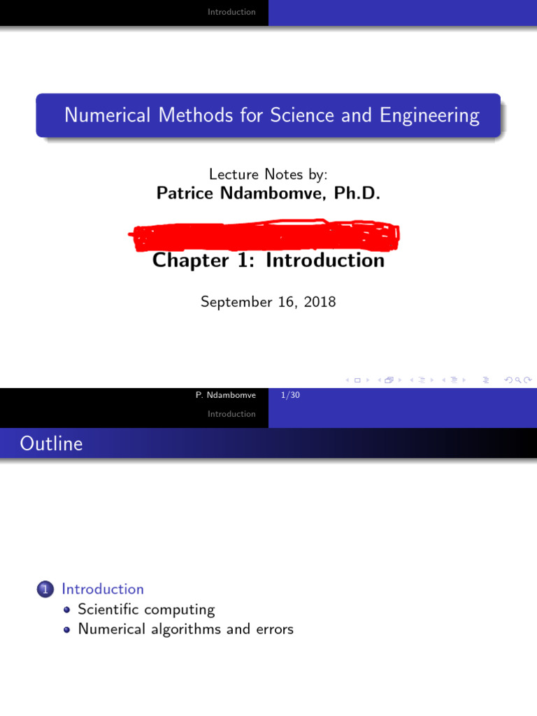 IUC Numerical Methods Lecture Notes | PDF IUC Numerical Methods Lecture Notes | PDF