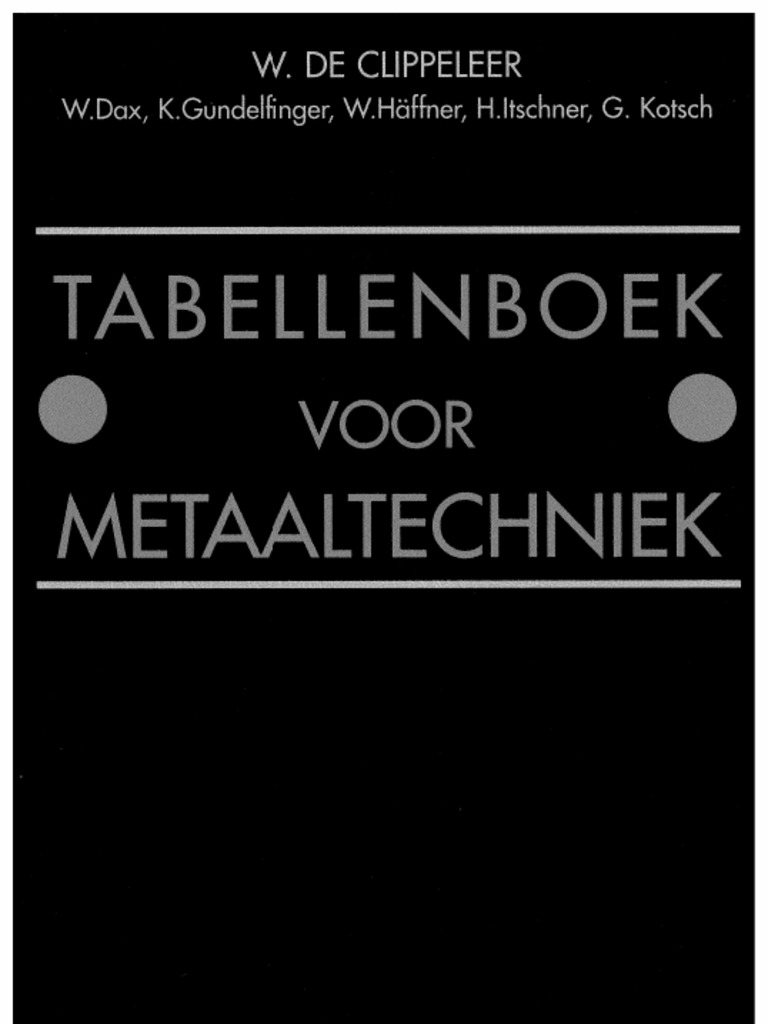 Tabellenboek Blauw | PDF