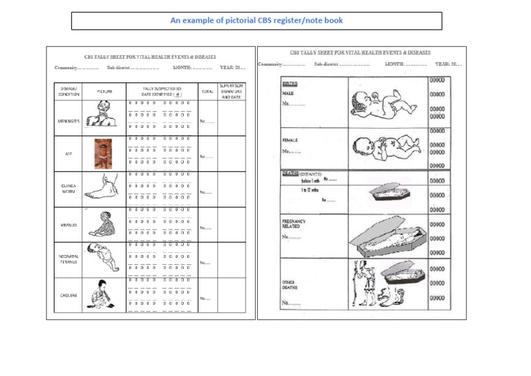 M4 S26 Example of Pictorial CBS Register Note Book | PDF