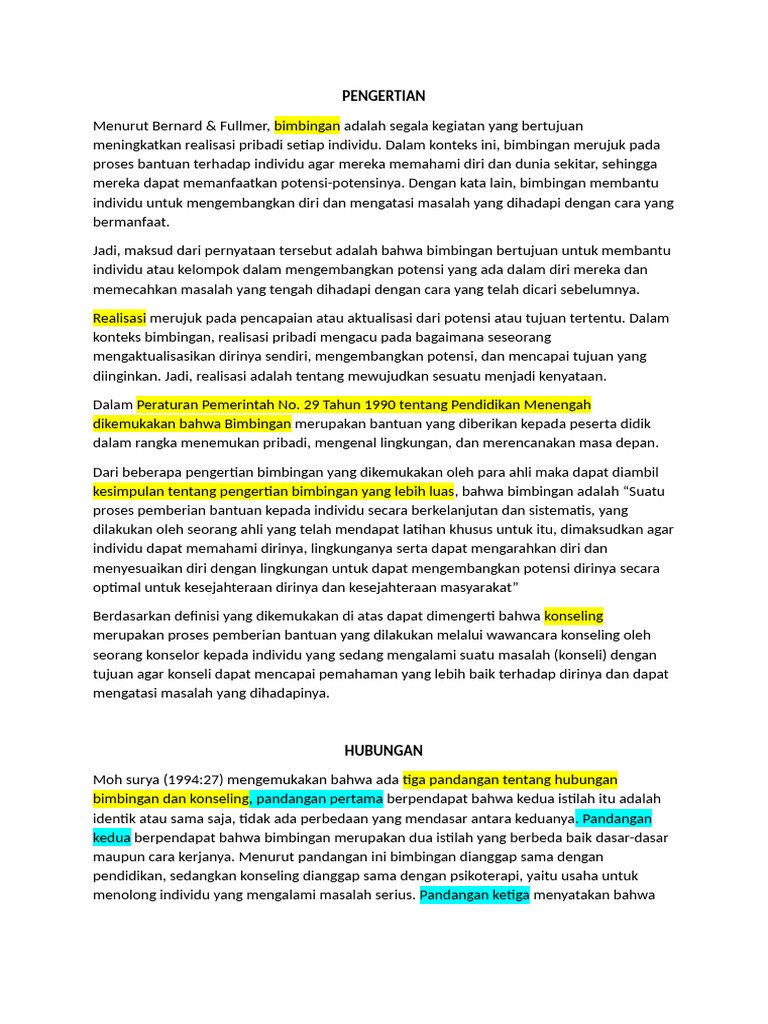 Materi BK Meet 2 | PDF