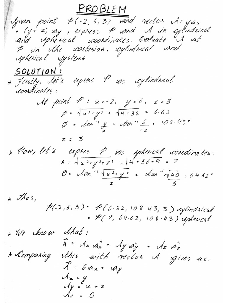 EMFT Solved Questions | PDF