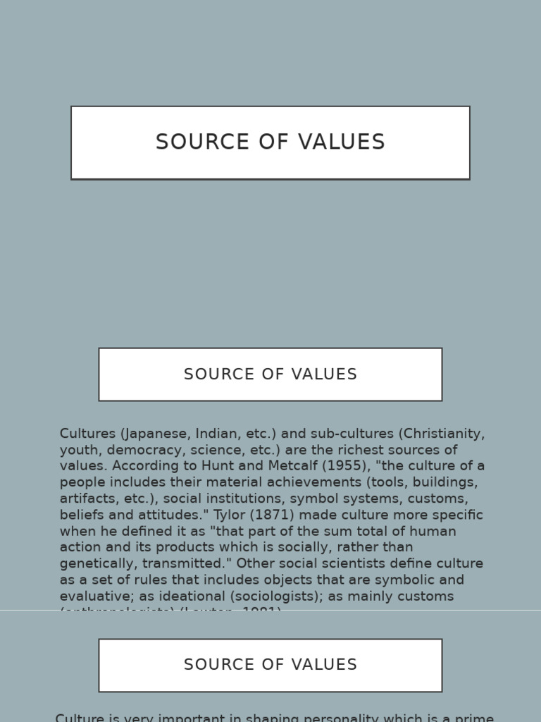 source of value | PDF