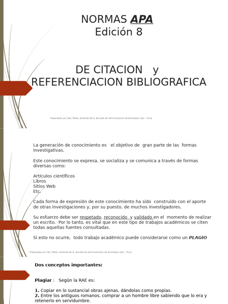 Normas Apa 8 Edicion | PDF
