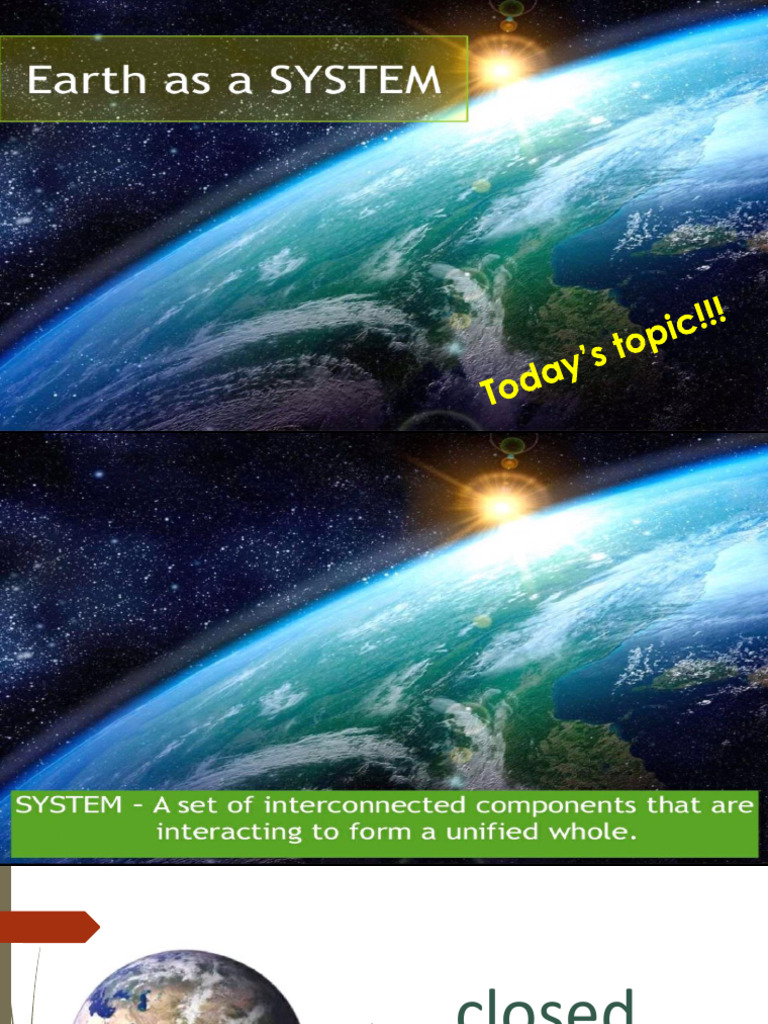 Lesson 2 Earth System Students | PDF
