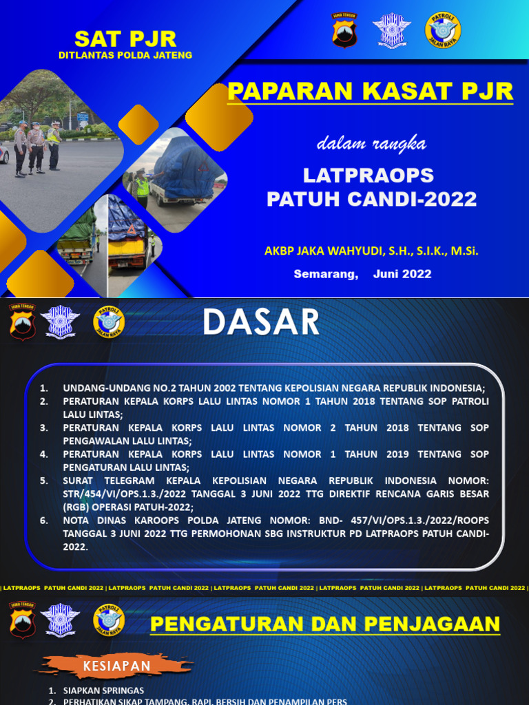 5. PAPARAN KASAT PJR OPC 22 | PDF