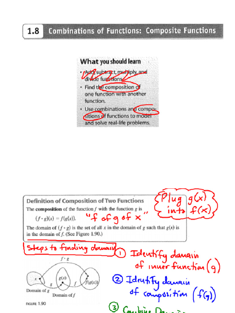 Precalc Section 1-8 Complete | PDF