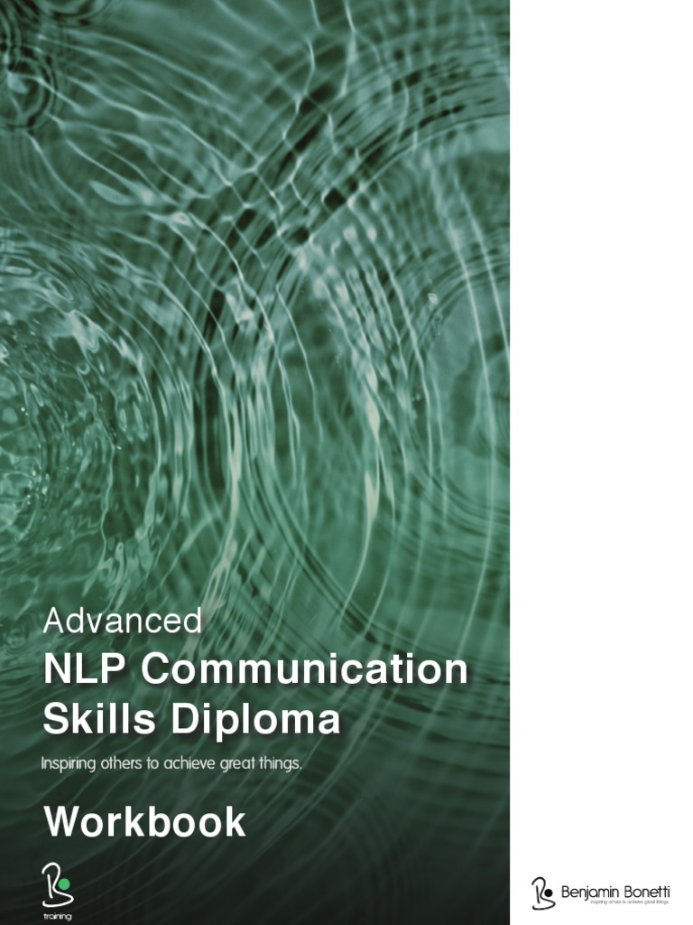 Advanced NLP Sales Skill Workbook | PDF