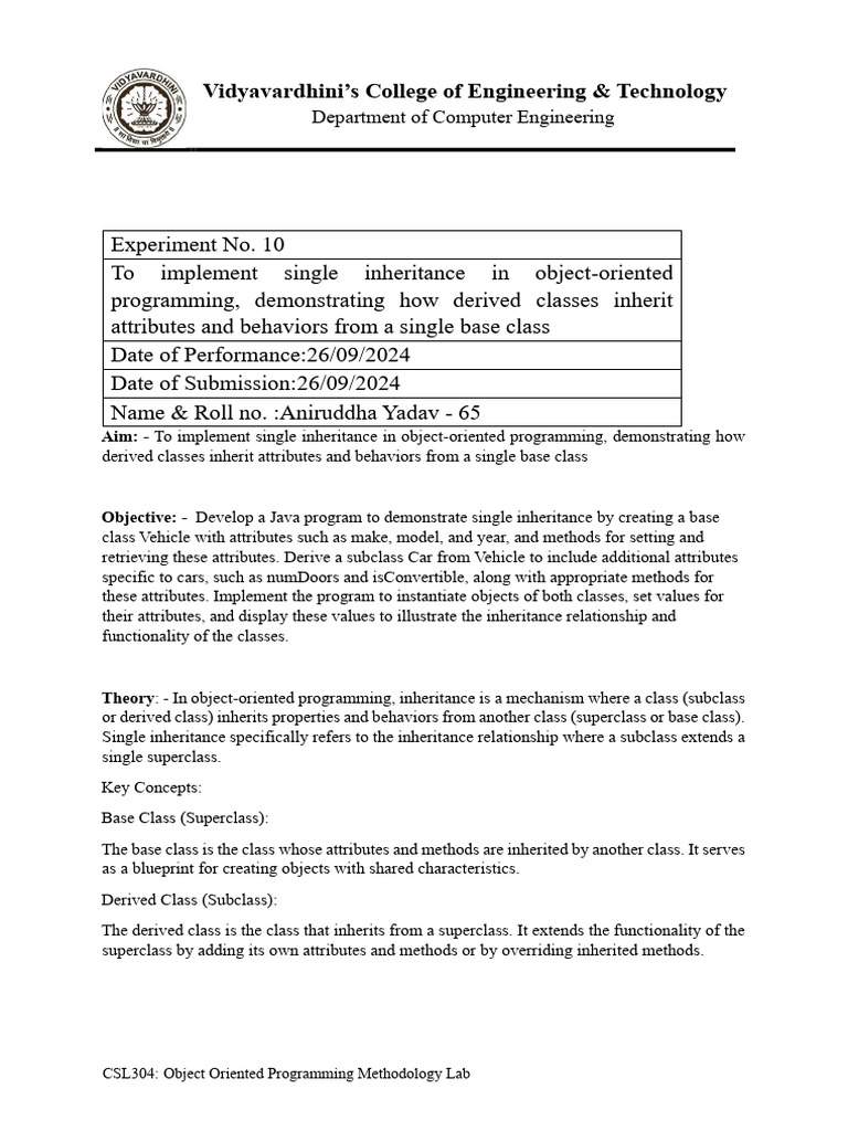 EXP10 Aniruddha 65 | PDF