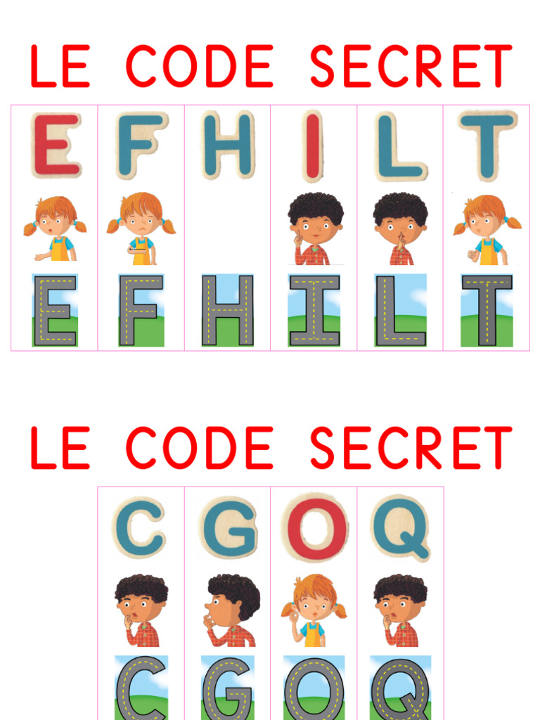Les Codes Secrets Pour Entrer en Classe | PDF