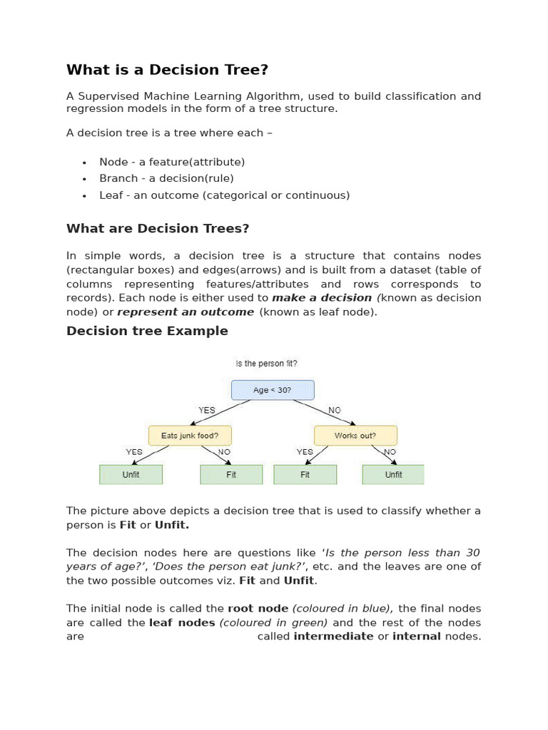 Decision Trees | PDF