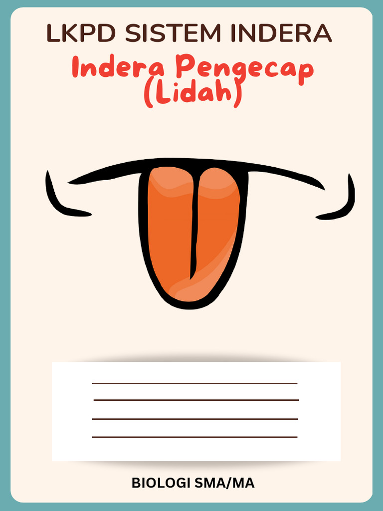 LKPD Indera Pengecap Lidah | PDF