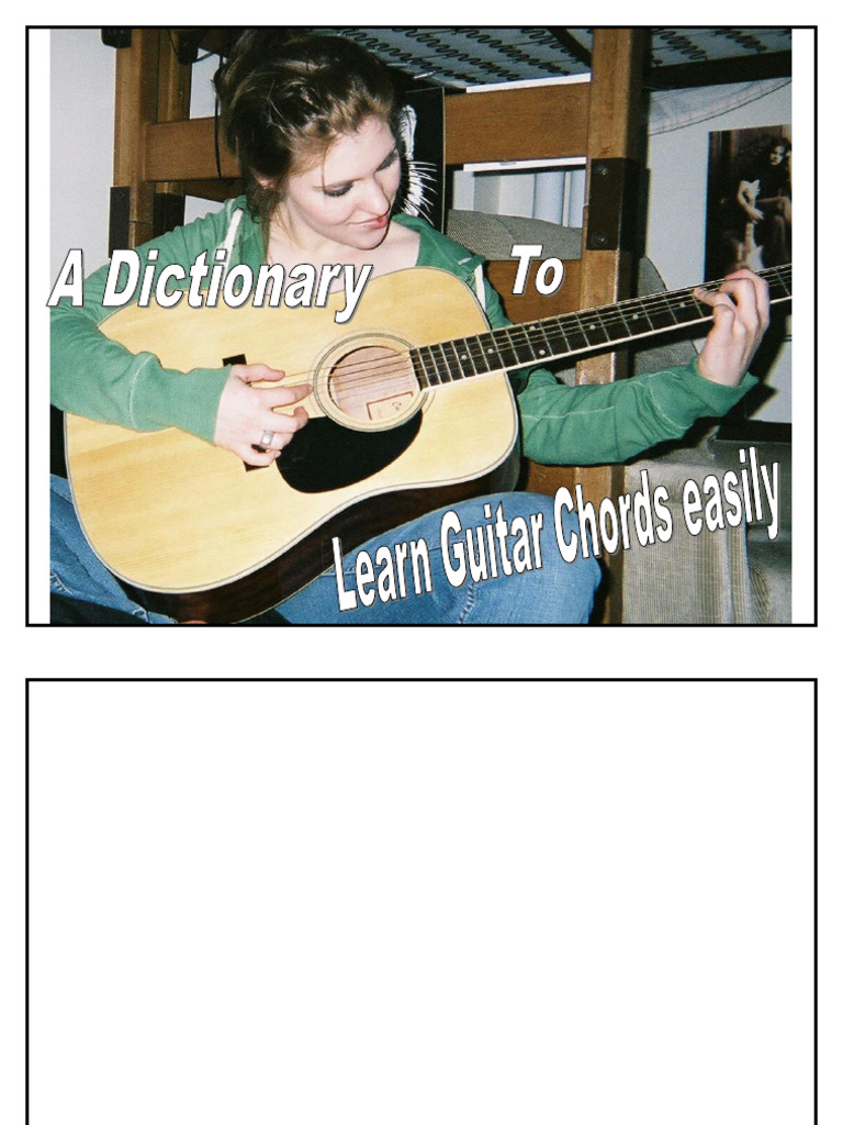 Guitar Chords Dictionary | PDF