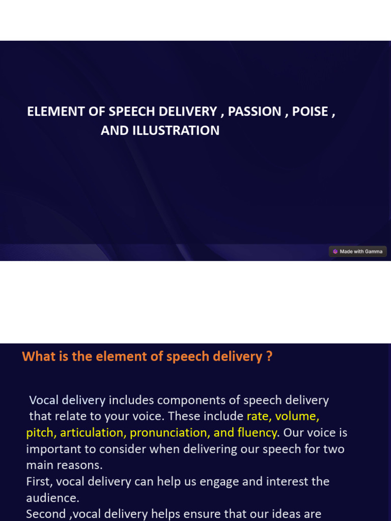 speech | PDF