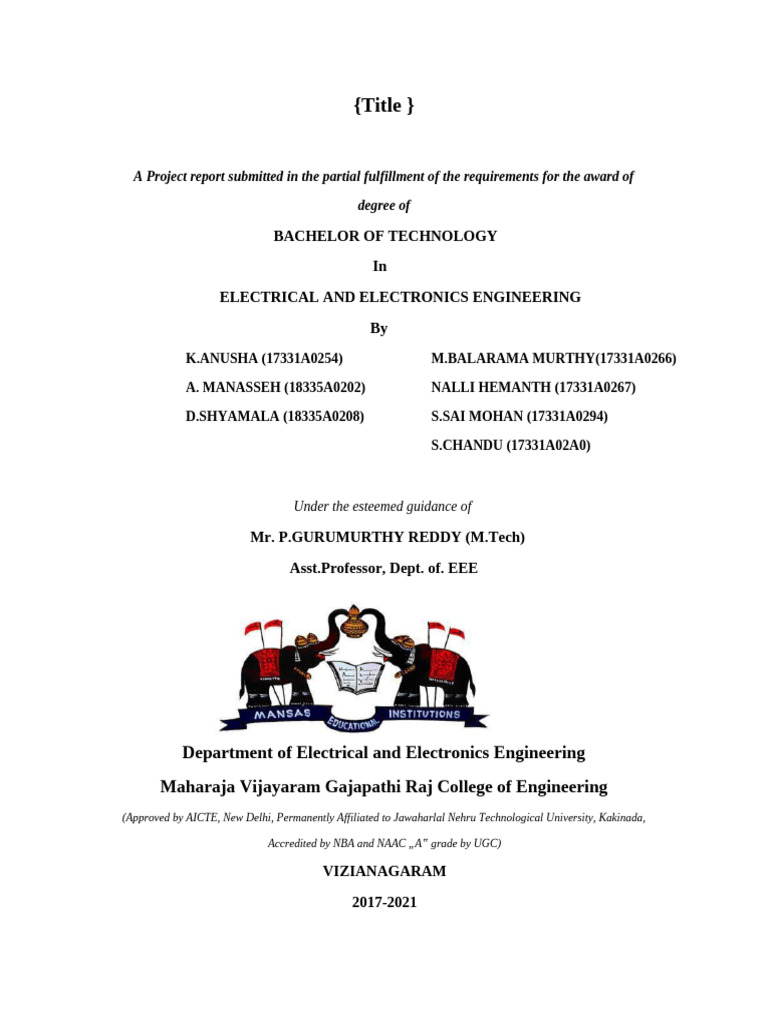 Modified SRP Report Template | PDF