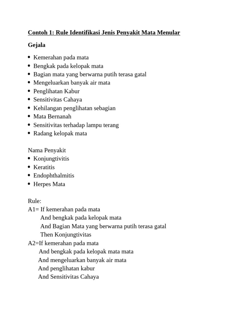Contoh Rule | PDF