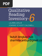Jerry Johns Reading Inventory Guide | PDF | Reading Comprehension ...