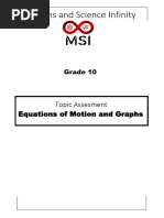 2023 Grade 10 Physical Sciences Term 3 Practical Test | PDF