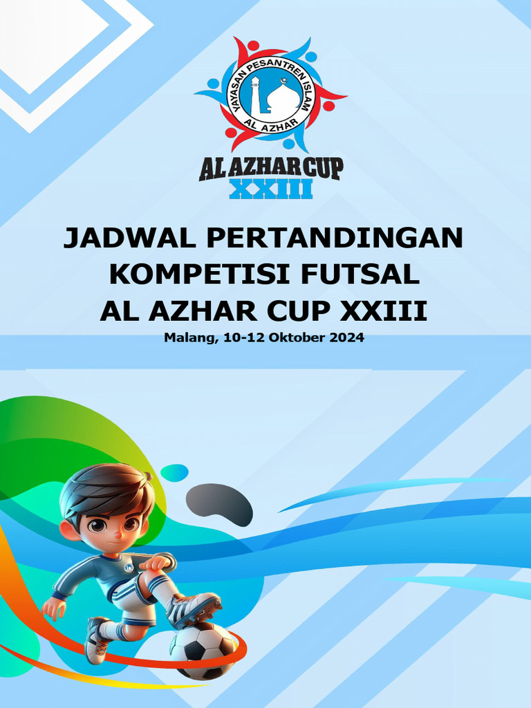 Jadwal Pertandingan Al Azhar Cup 2024 | PDF