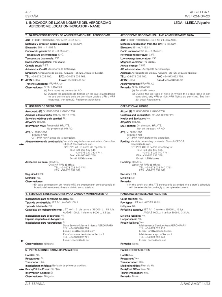 LE AD 2 LEDA en | PDF