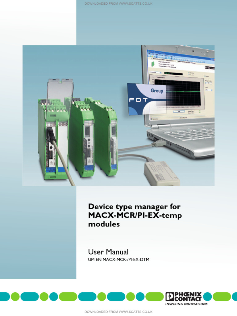 en Device Type Manager For MACX-MCRPI-EX-temp Modules - User Anual | PDF