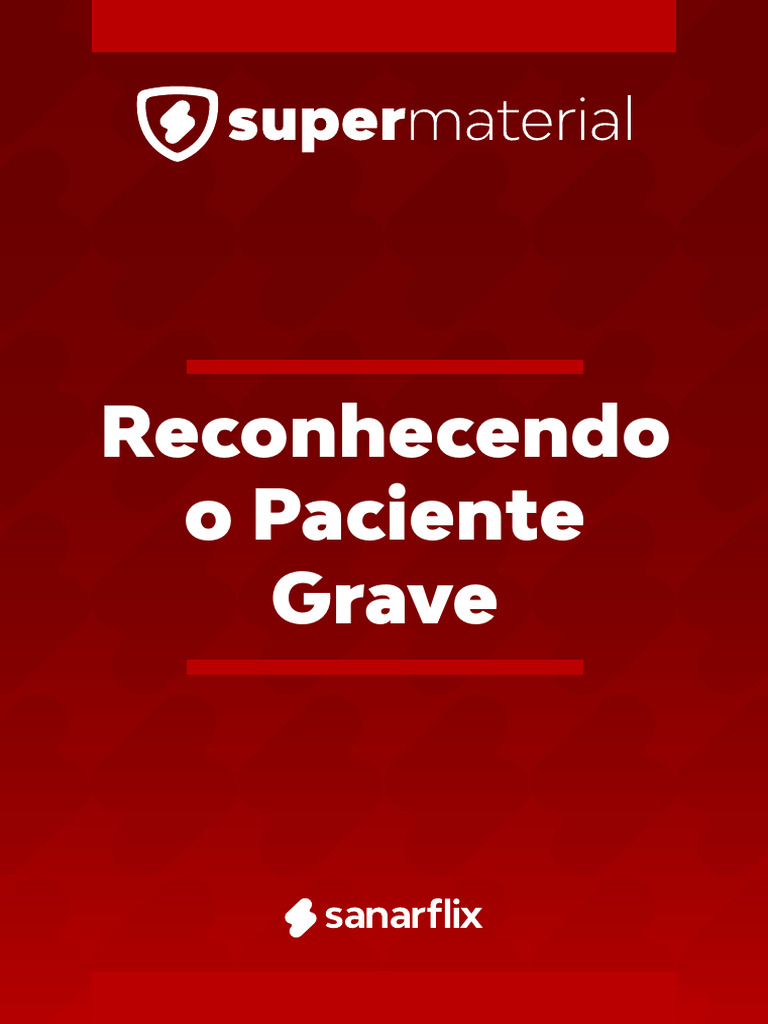 Resumo Super Material Reconhecendo o Paciente Grave 5281193 1701321188 ...