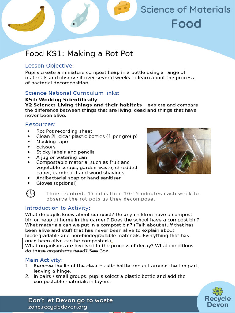 KS1-Food-Worksheet | PDF