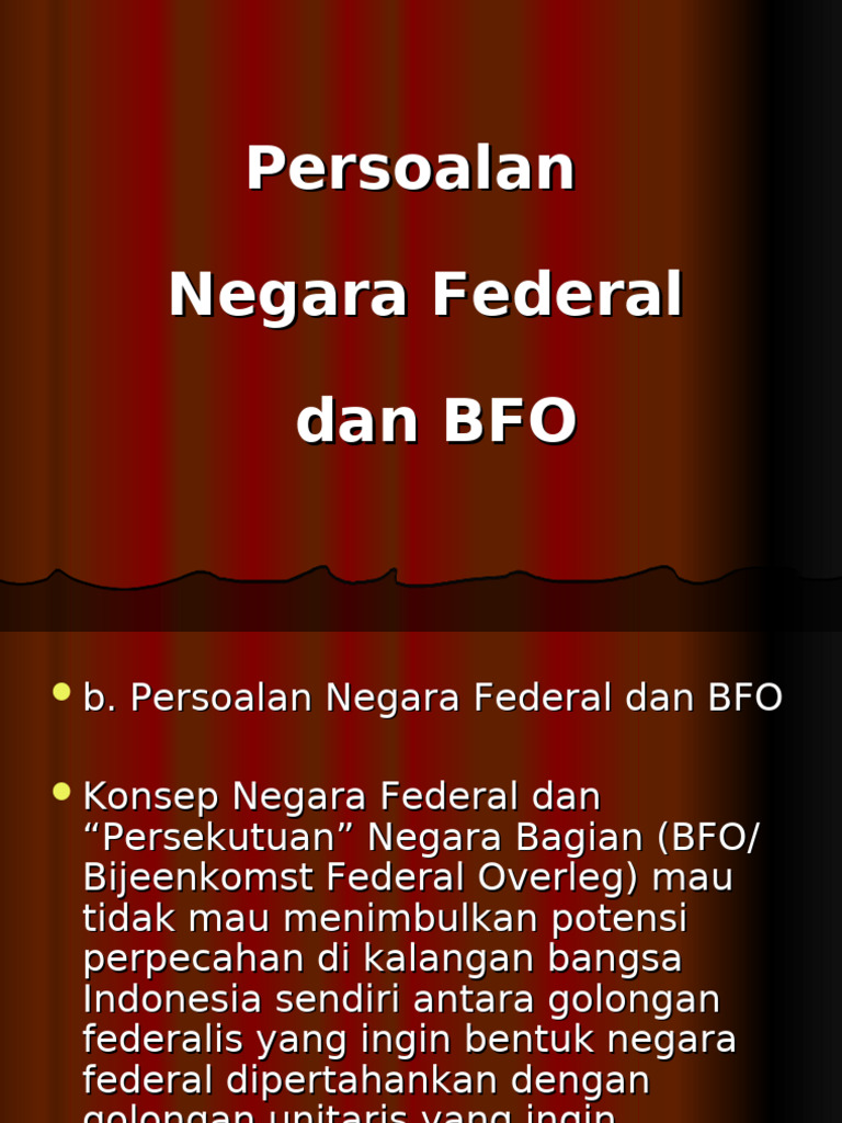 Persoalan Bfo | PDF