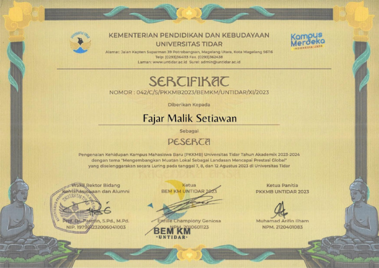 Fajar Malik Setiawan | PDF