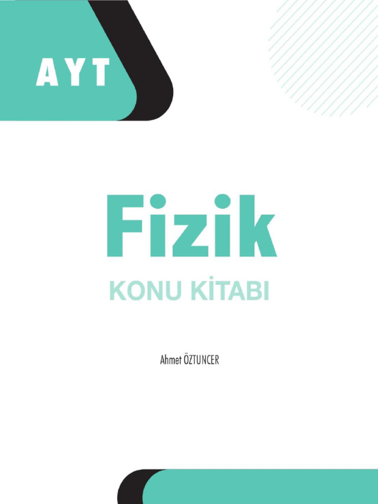 Yazit Yayinlari Ayt Fi̇zi̇k Konu Anlatimi | PDF