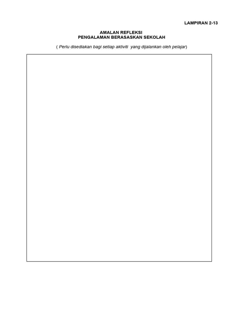 Amalan Refleksi-Copy20240915141100 | PDF