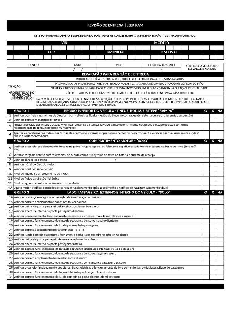 Formulario Pdi | PDF