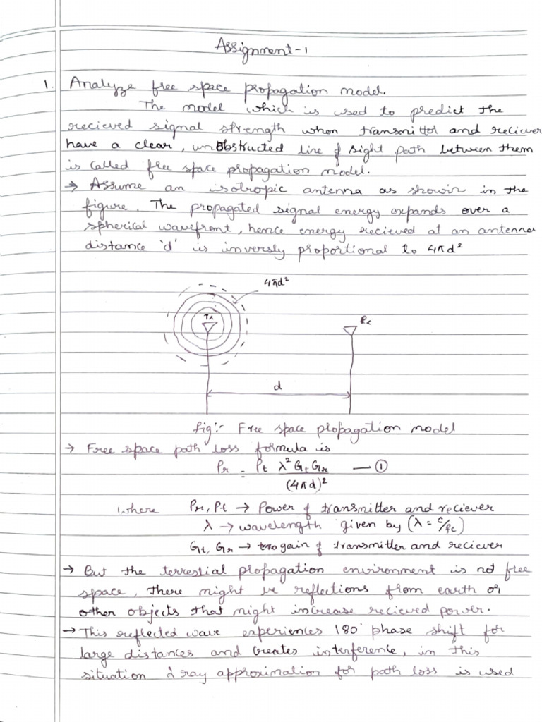Wireless Half Assignment | PDF