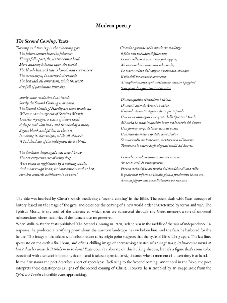 Modern Poetry | PDF