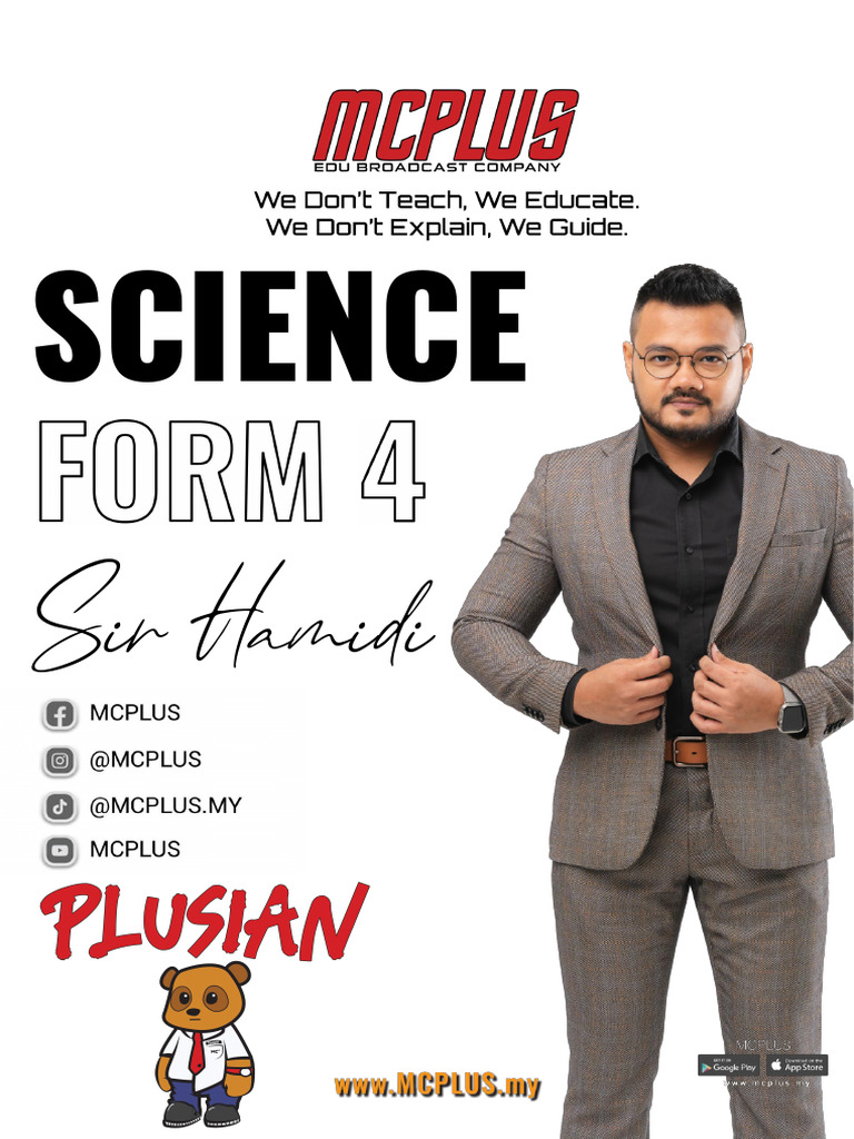 FORM 4 SCIENCE SIR HAMIDI CHP 6 2024 - Hamidi Yusoff | PDF