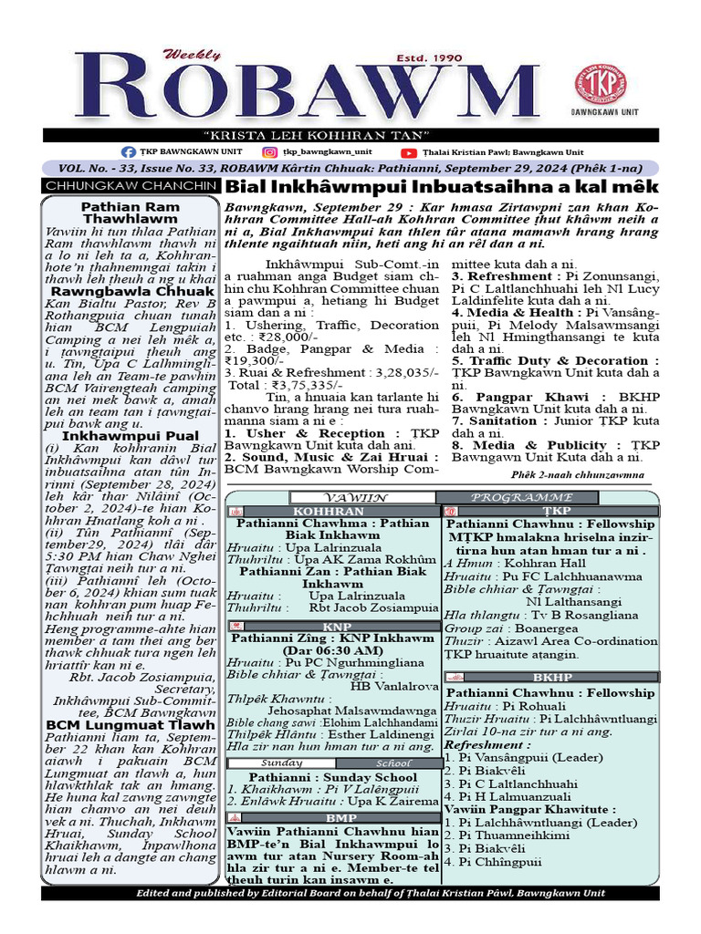 Robawm 29.09.2024 | PDF | Self-Improvement | Religion & Spirituality