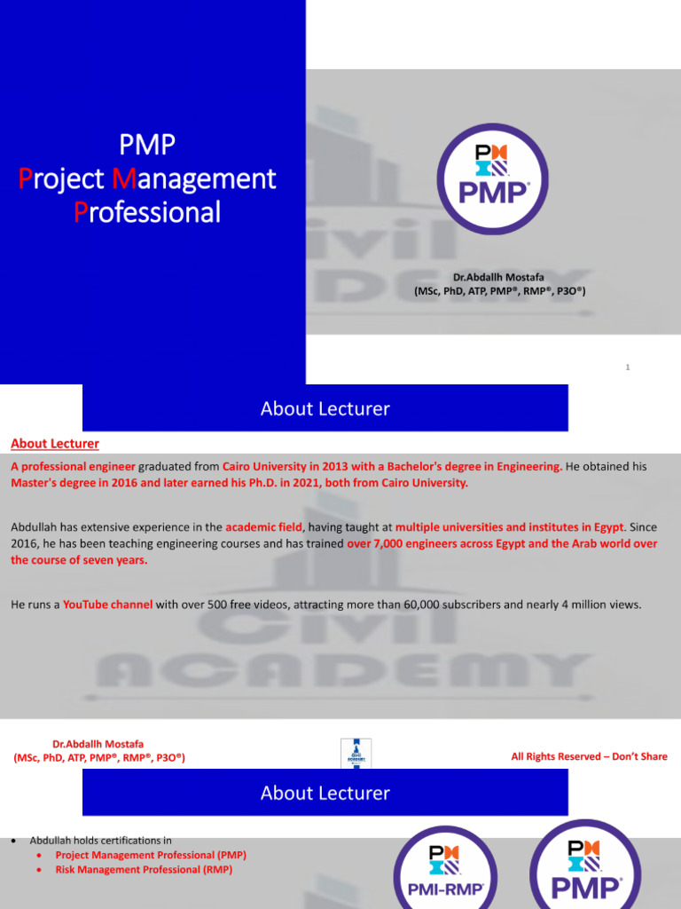 PMP | PDF
