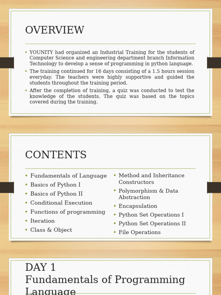 Presentation ITP | PDF | Control Flow | Computers