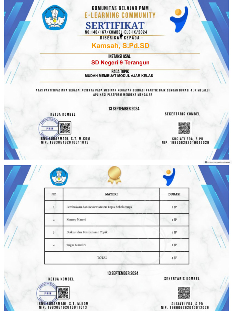 Kamsah, S.Pd.SD-SERTIFIKAT-09_13_2024 | PDF