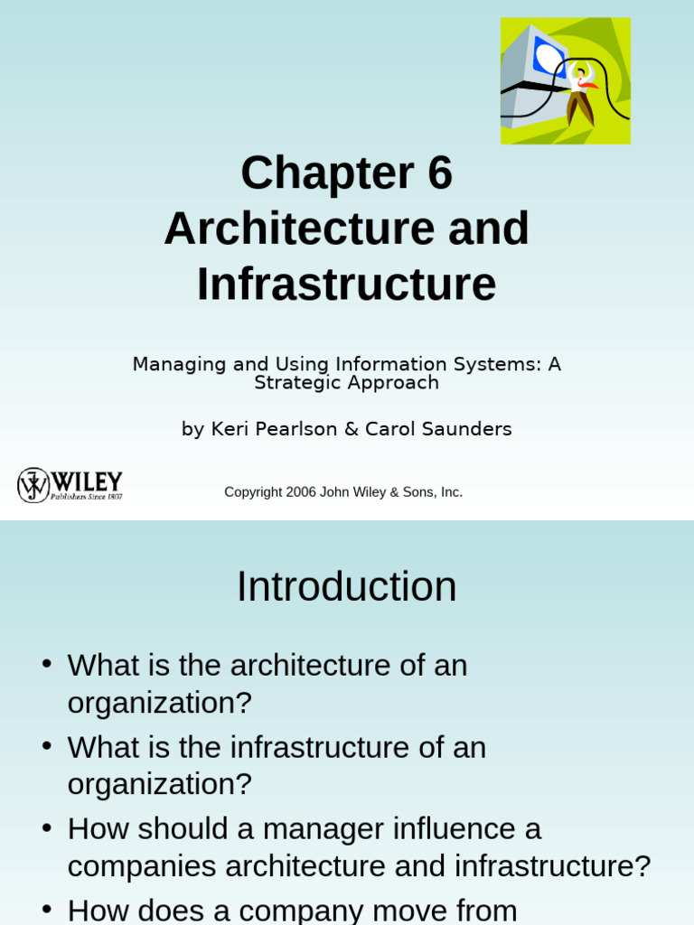 Chapter 6 Architecture and Infrastructure | PDF