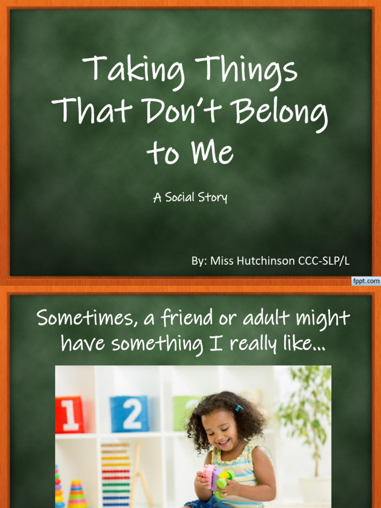 08.30.24 Stealing Social Story | PDF