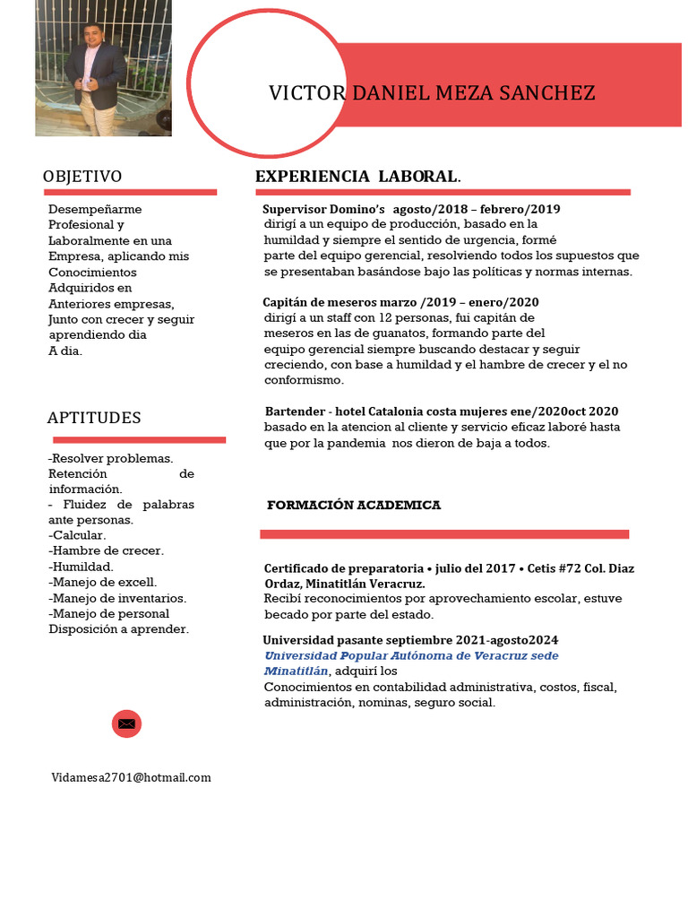 CV Actualizado Víctor D. | PDF