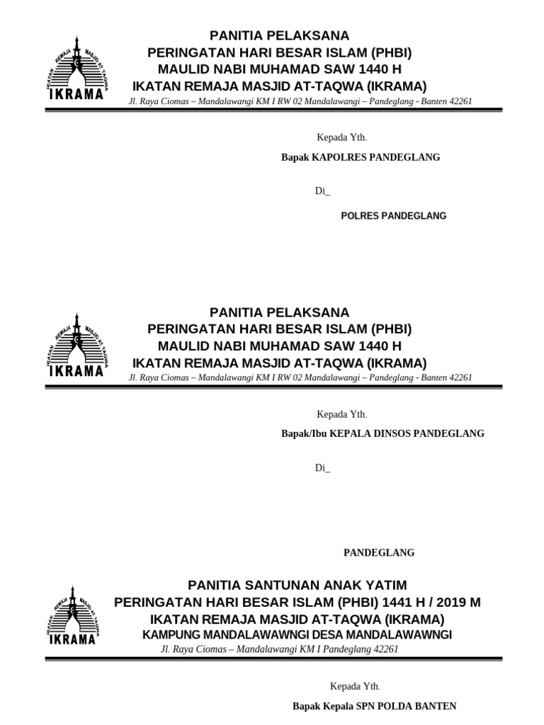 Amplop Besar Und | PDF