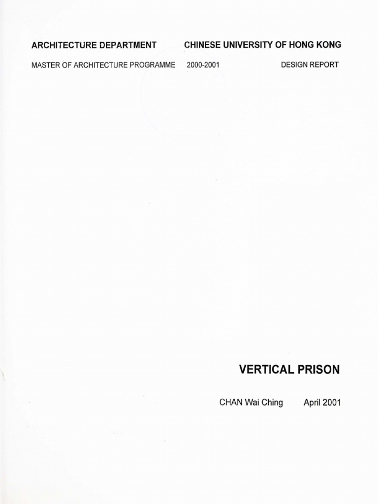 Vertical Prison | PDF