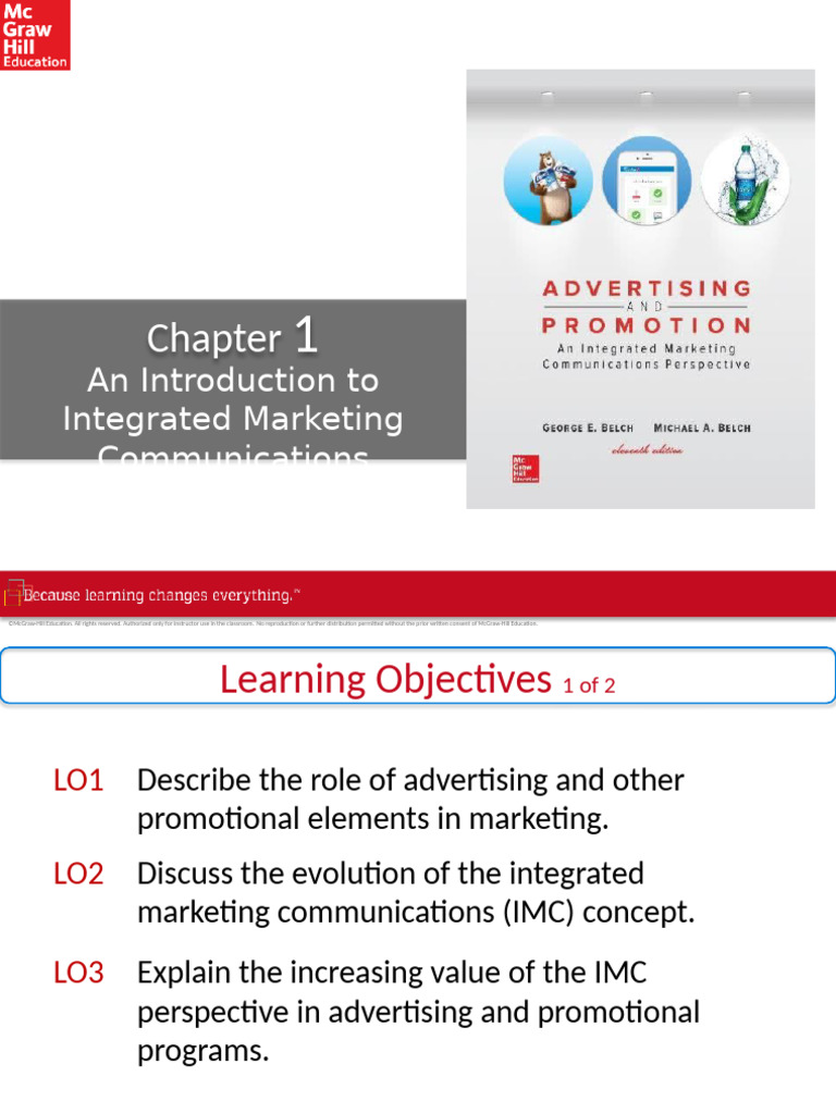 Belch 11e Ch01 Instructor PPT Rev | PDF